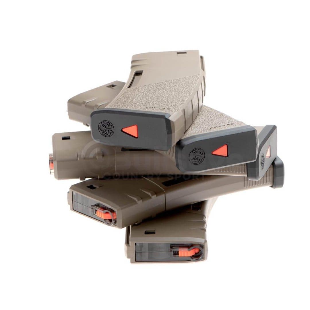 Krytac Airsoft M-Series M4 Magazine Box Set 150rd FDE 6mm bb s