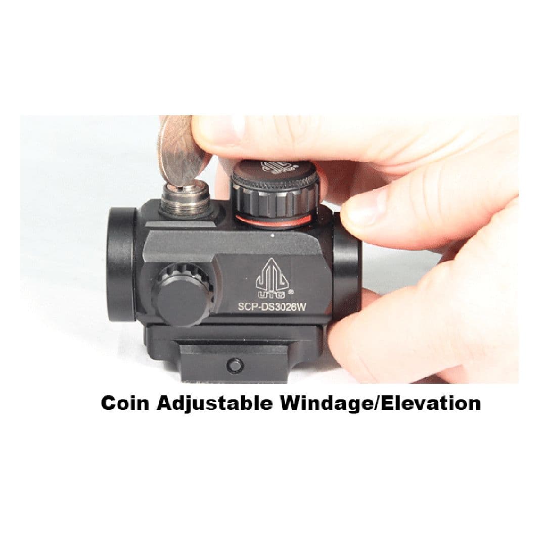 Leapers UTG 2 6" ITA Red / Green CQB Micro Dot Scope Sight Integral QD Mount