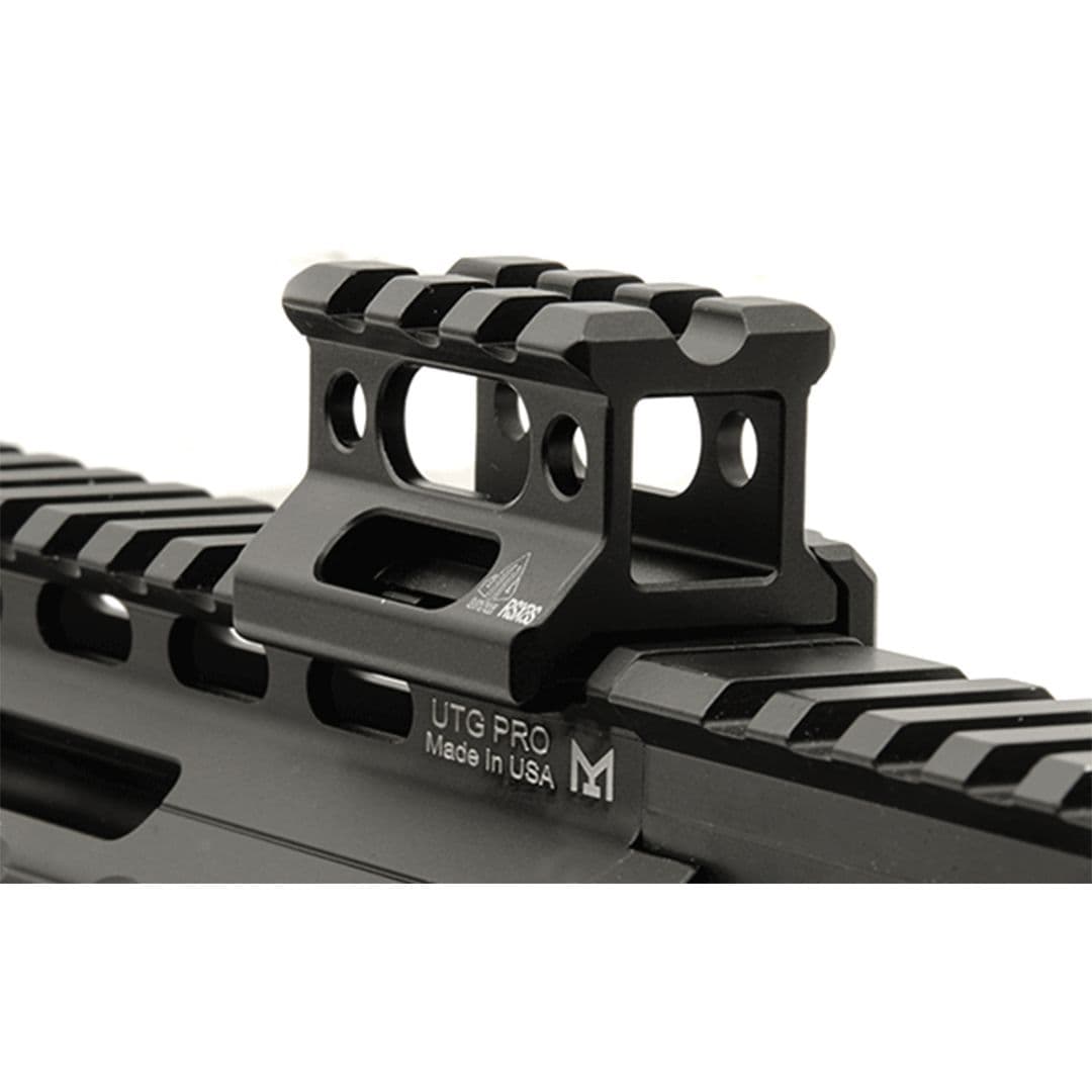 Leapers UTG Super Slim Picatinny Rail Riser Scope Mount 0 83" 3 Slot Black