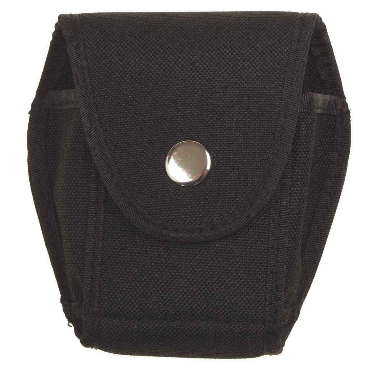 Max Closed Nylon Handcuff Case Black Security 29653 Police Restraint