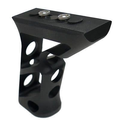 Metal Airsoft Front CNC Keymod Angle Forward Skeleton Gun Grip Key Slot