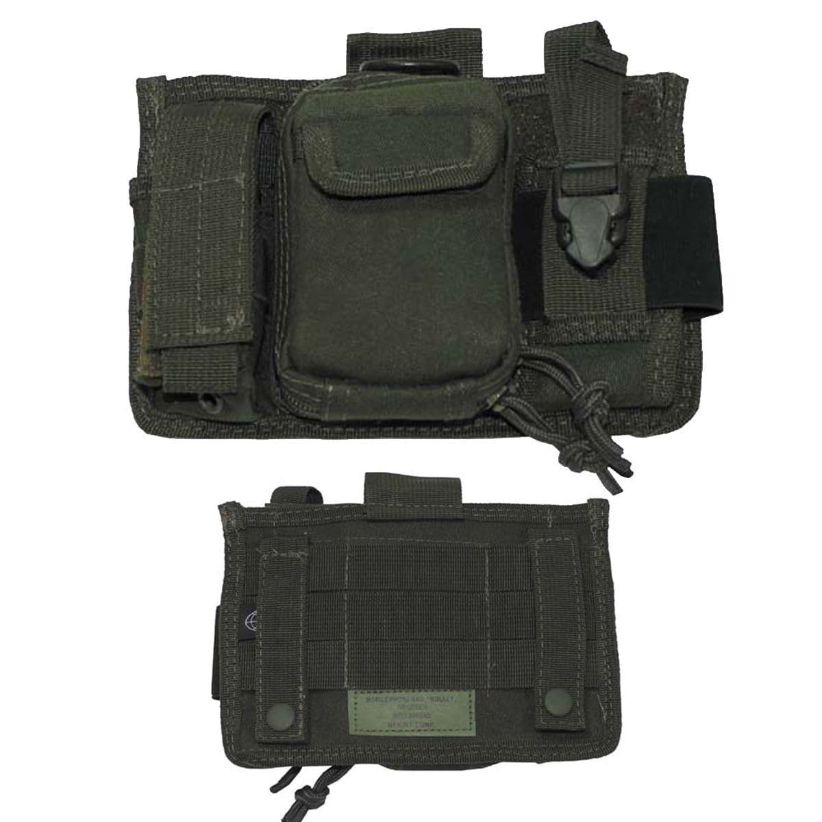 Mfh Admin Panel with Phone Pouch Green