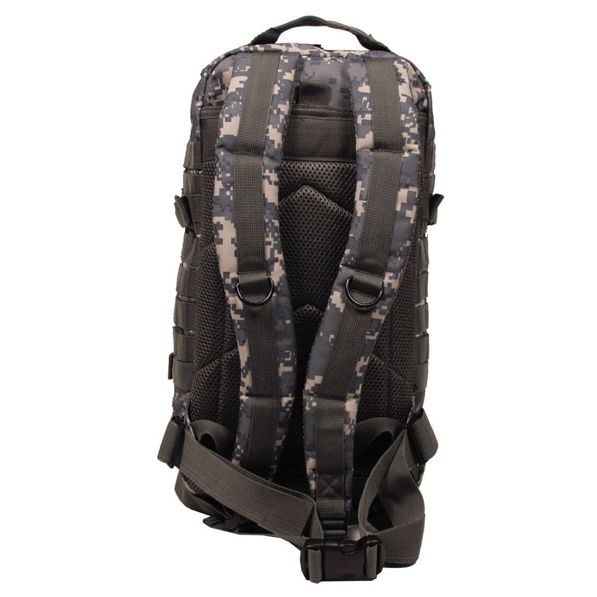 MFH Assault Backpack Kit Bag Molle AT Digi Camo Day Pack Rucksack