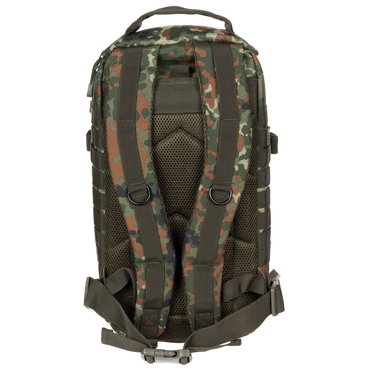 MFH Assault I Backpack 30 ltr Molle German Flecktarn Camo