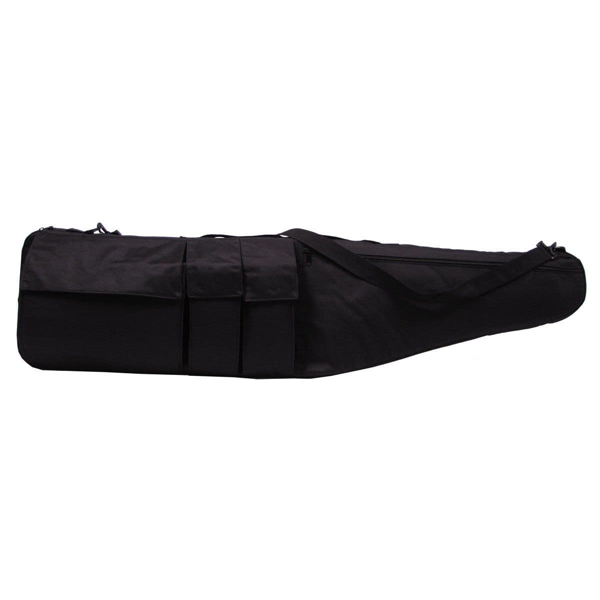 Mfh Military Style Sniper Rifle Carry Case Padded Black