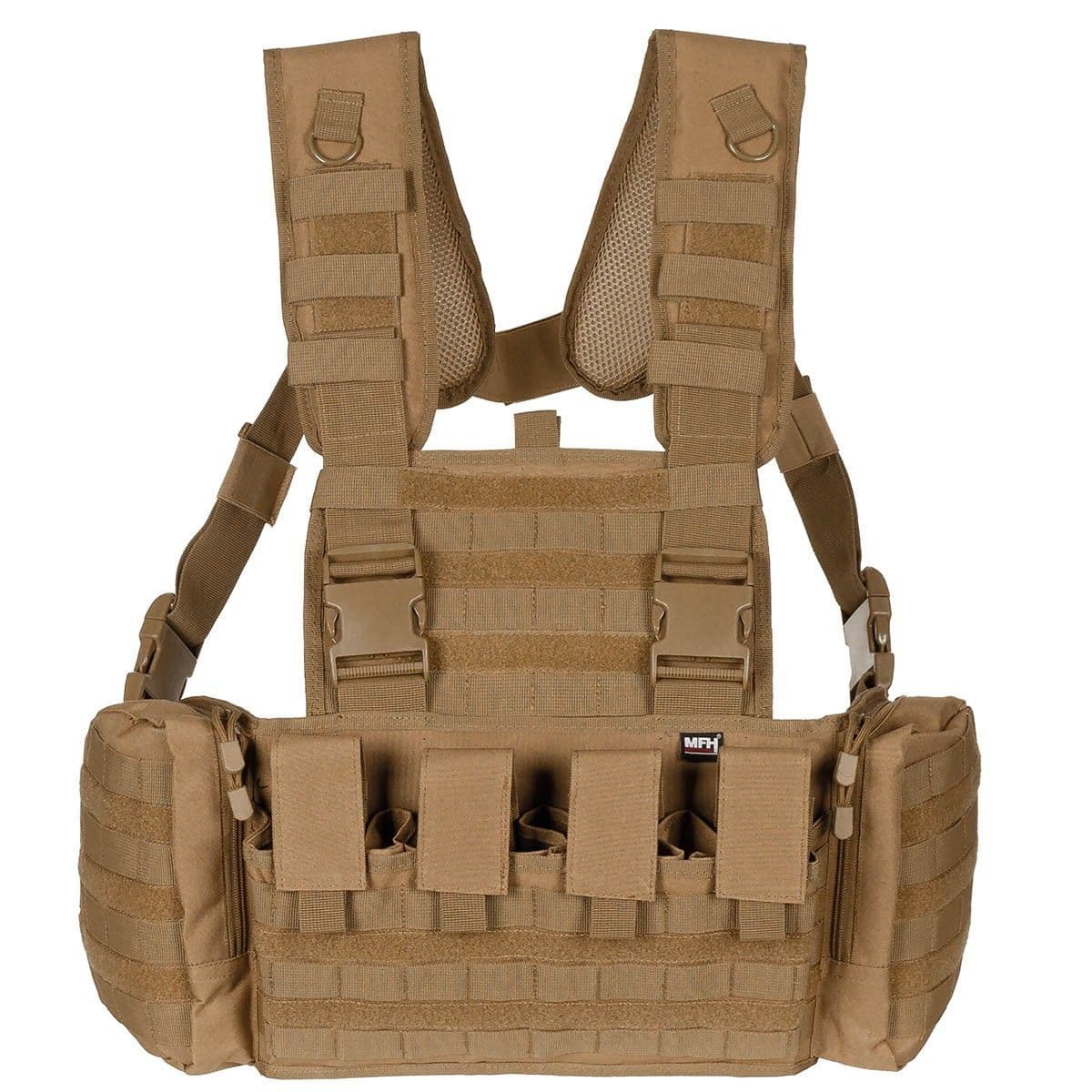 MFH Mission Light Weight Molle Chest Rig Airsoft Vest