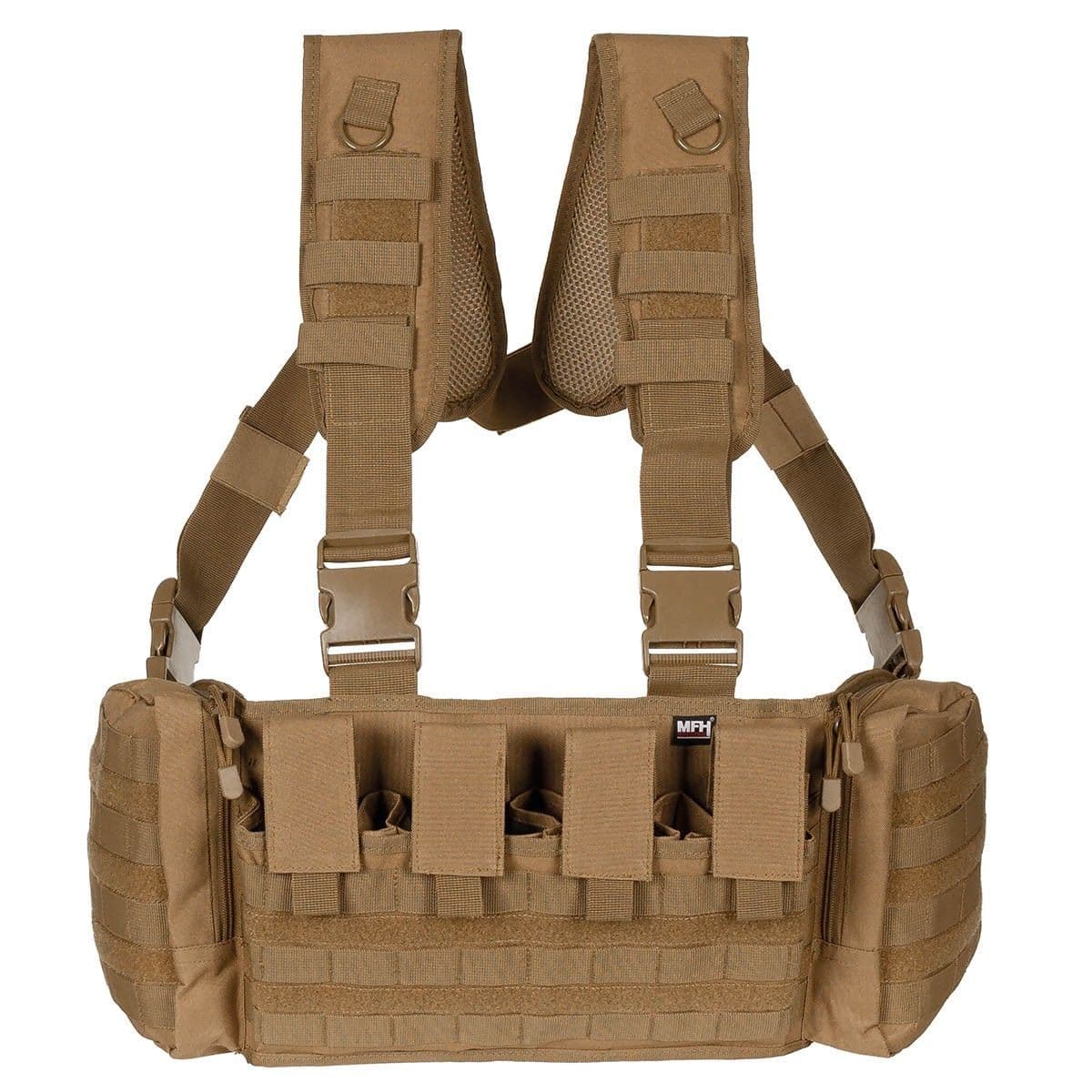 MFH Mission Light Weight Molle Chest Rig Airsoft Vest