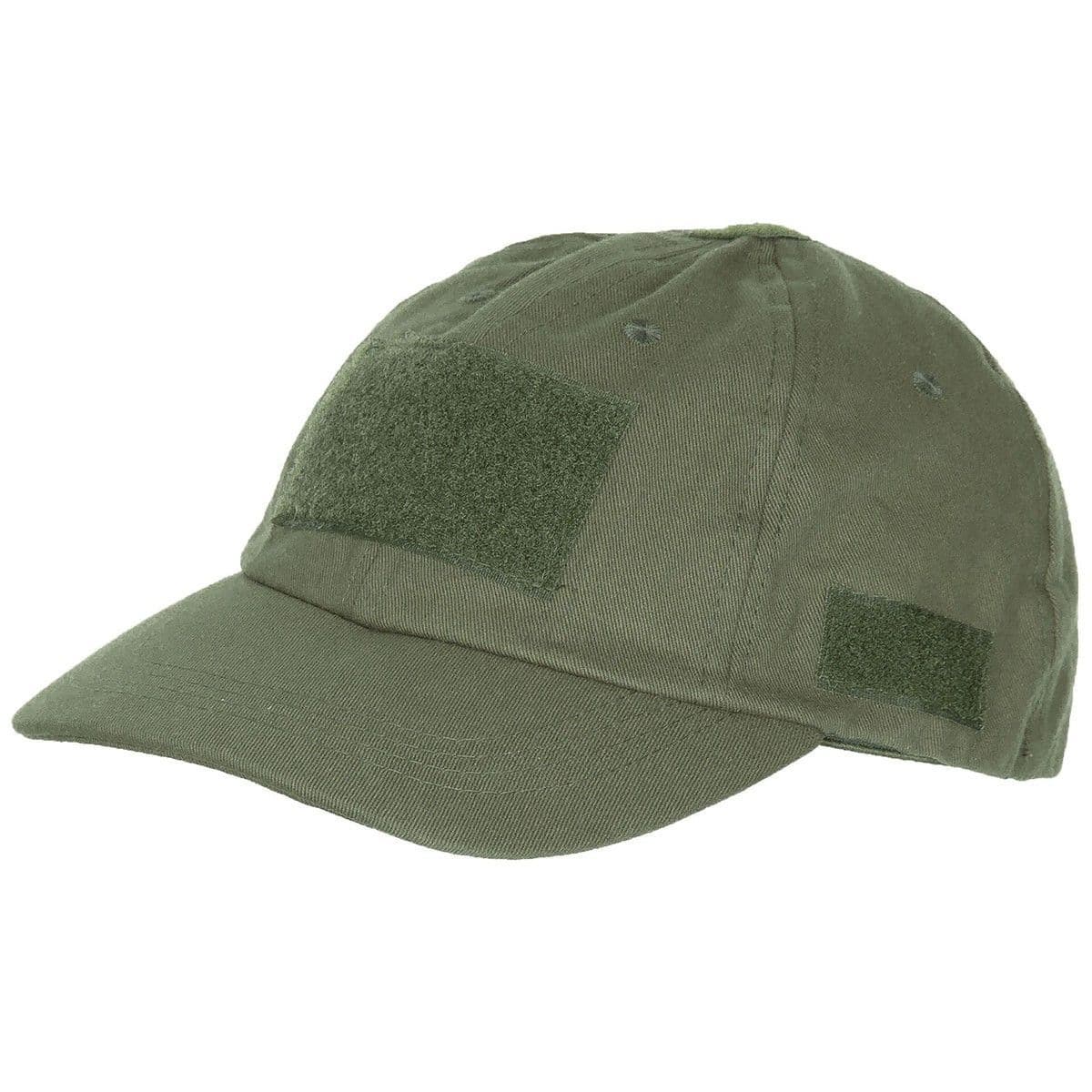 MFH Operators Baseball Cap ID Panel Green