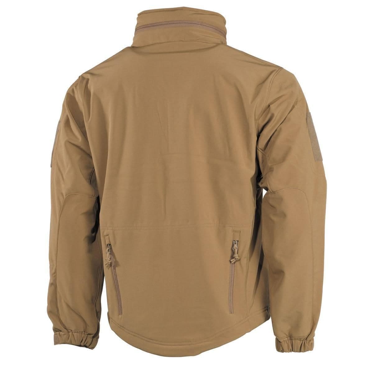MFH Scorpion Soft Shell Jacket Coyote Brown