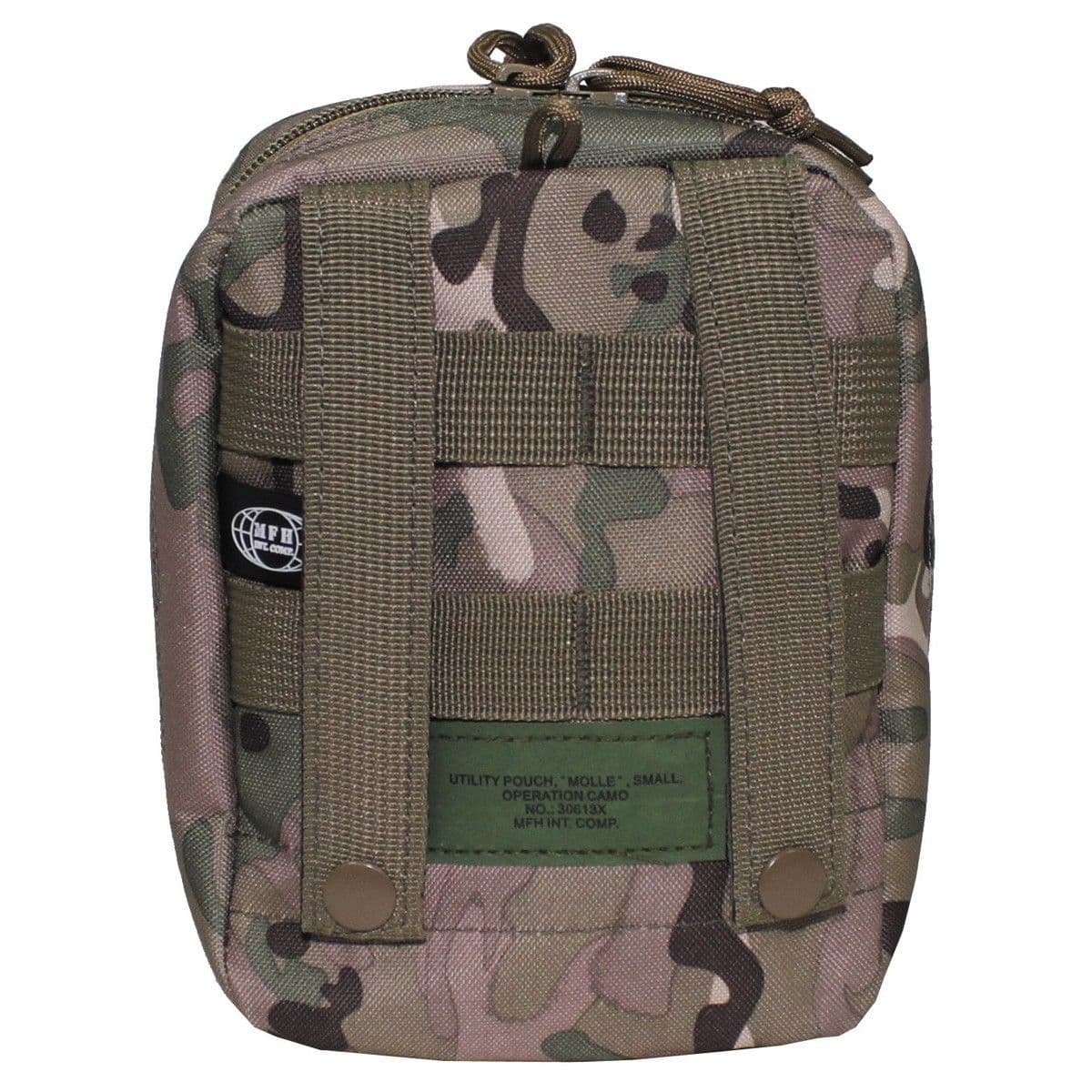 MFH Small Molle Utility Pouch Op Camo Multicam