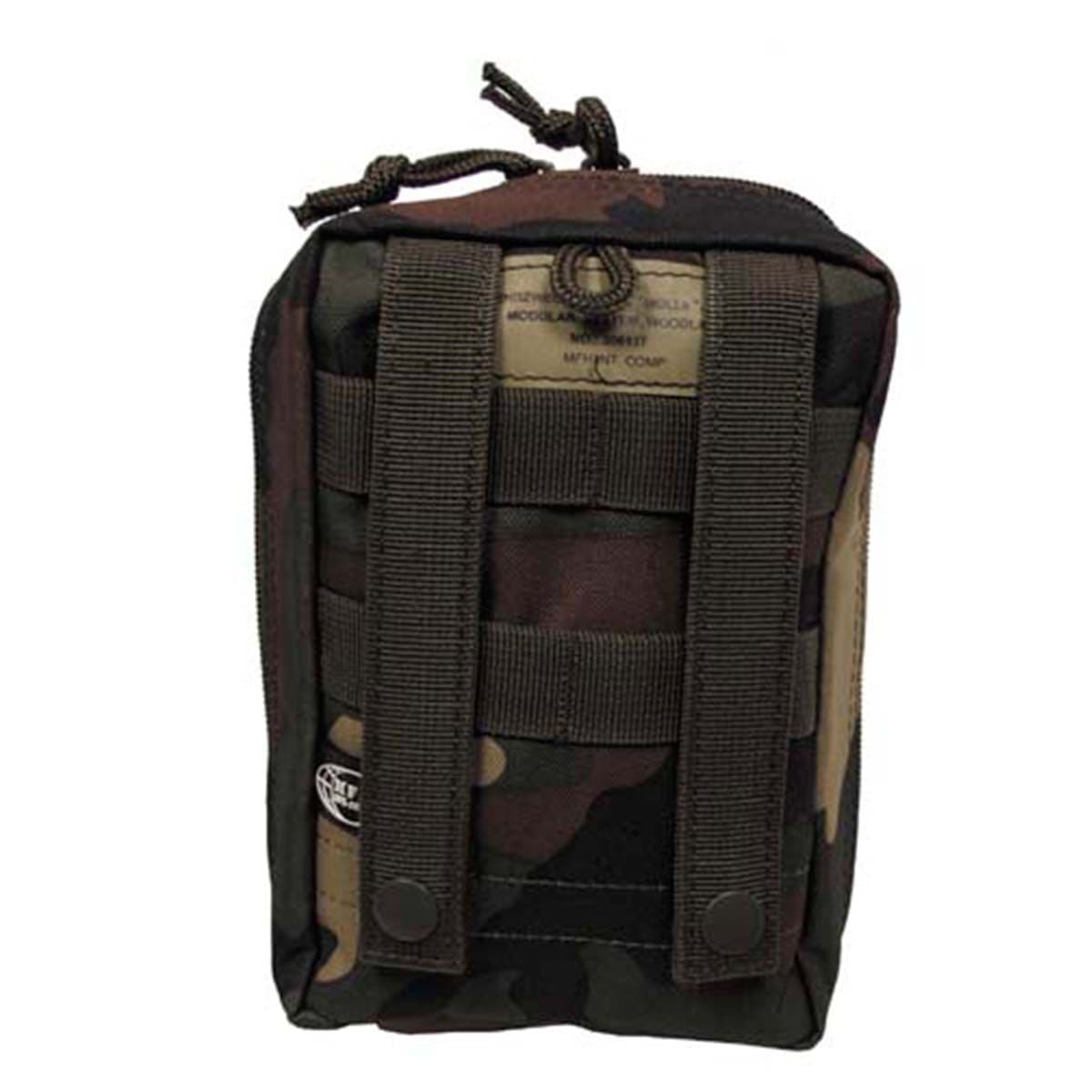Mfh Small Molle Utility Pouch Woodland