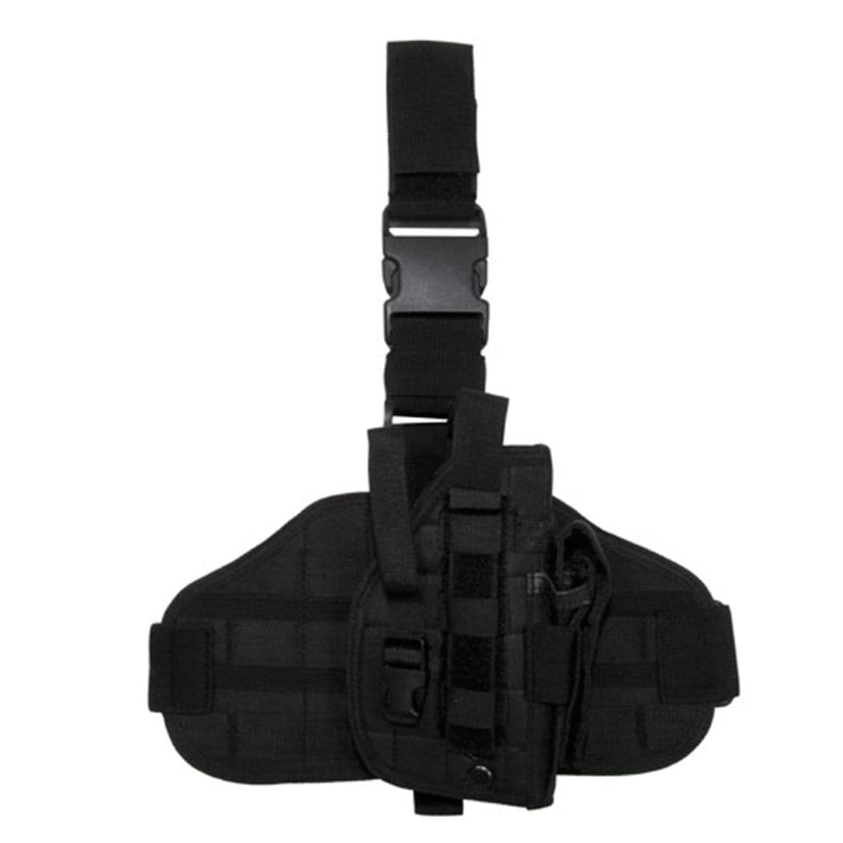 Mfh Tactical Leg Holster with Leg Panel Black