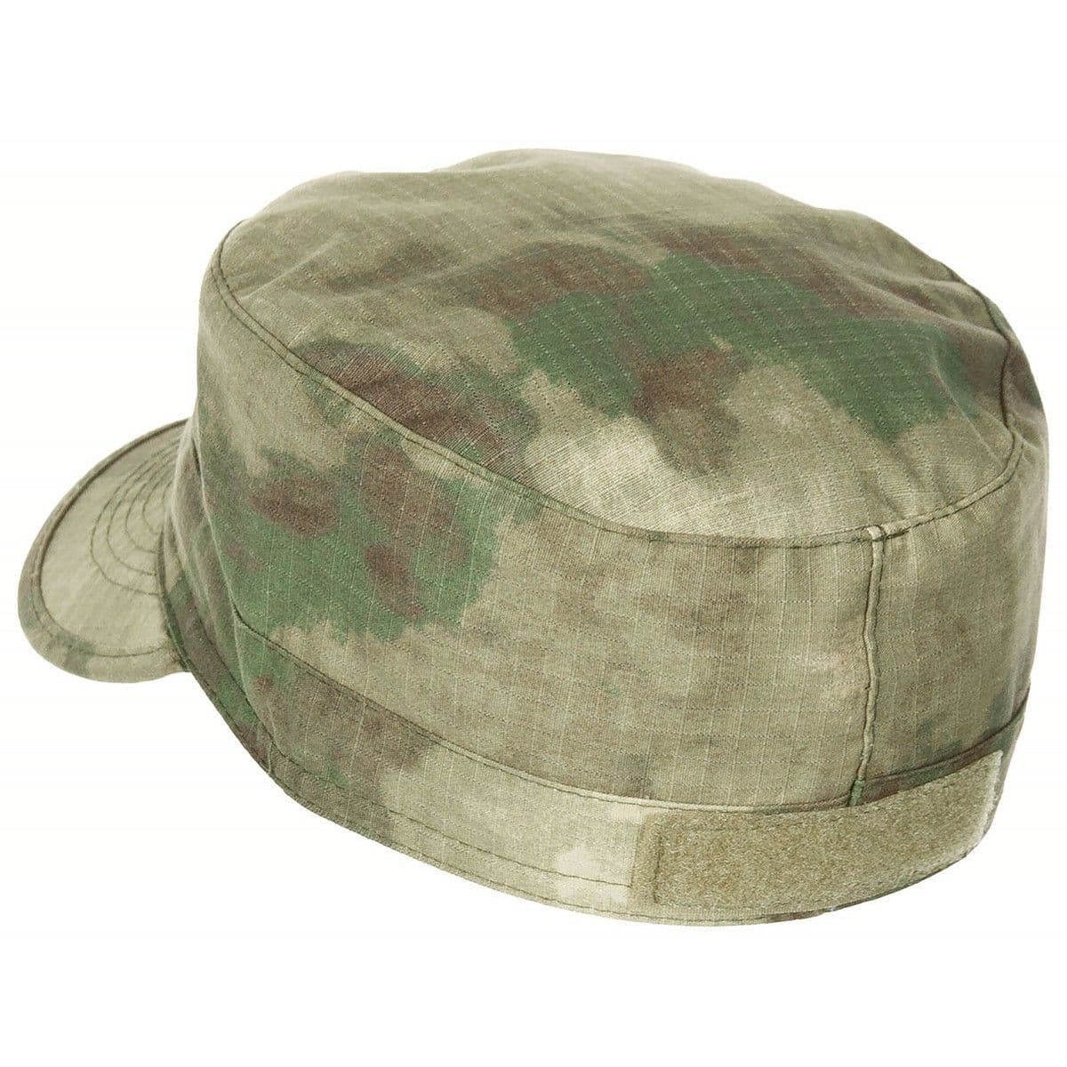 MFH US Army Style Combat Field Cap Hat HDT Green Everglade Camo