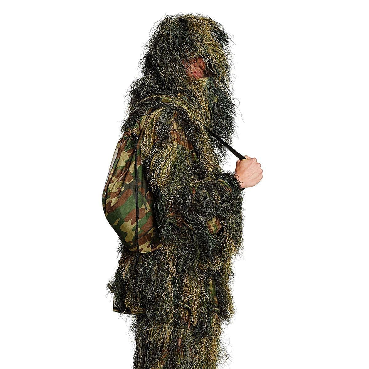 Mil-Tec 4 Piece Camo Ghillie Suit Woodland