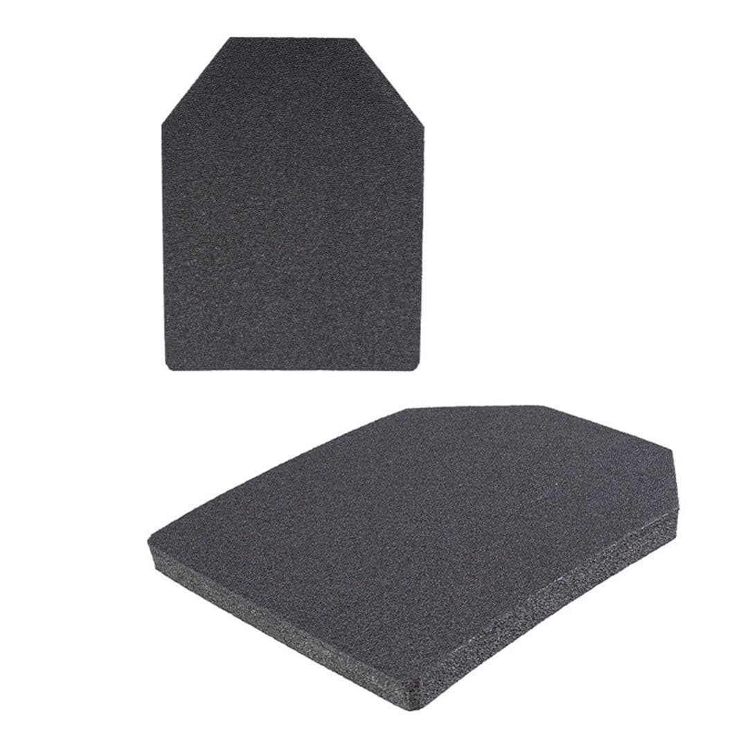 Mil-Tec Airsoft Vest Dummy Foam Ballistic Plates Black 33x25 5cm