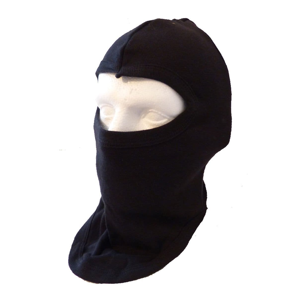 Mil-Tec One Hole Balaclava Long Neck Black