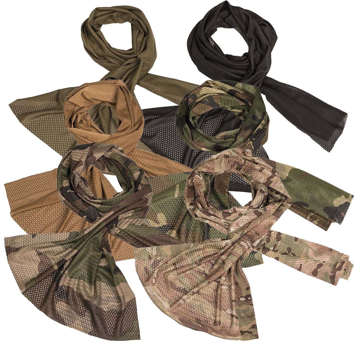 Mil-Tec Sniper Mesh Net Scarf Scrim Army Style