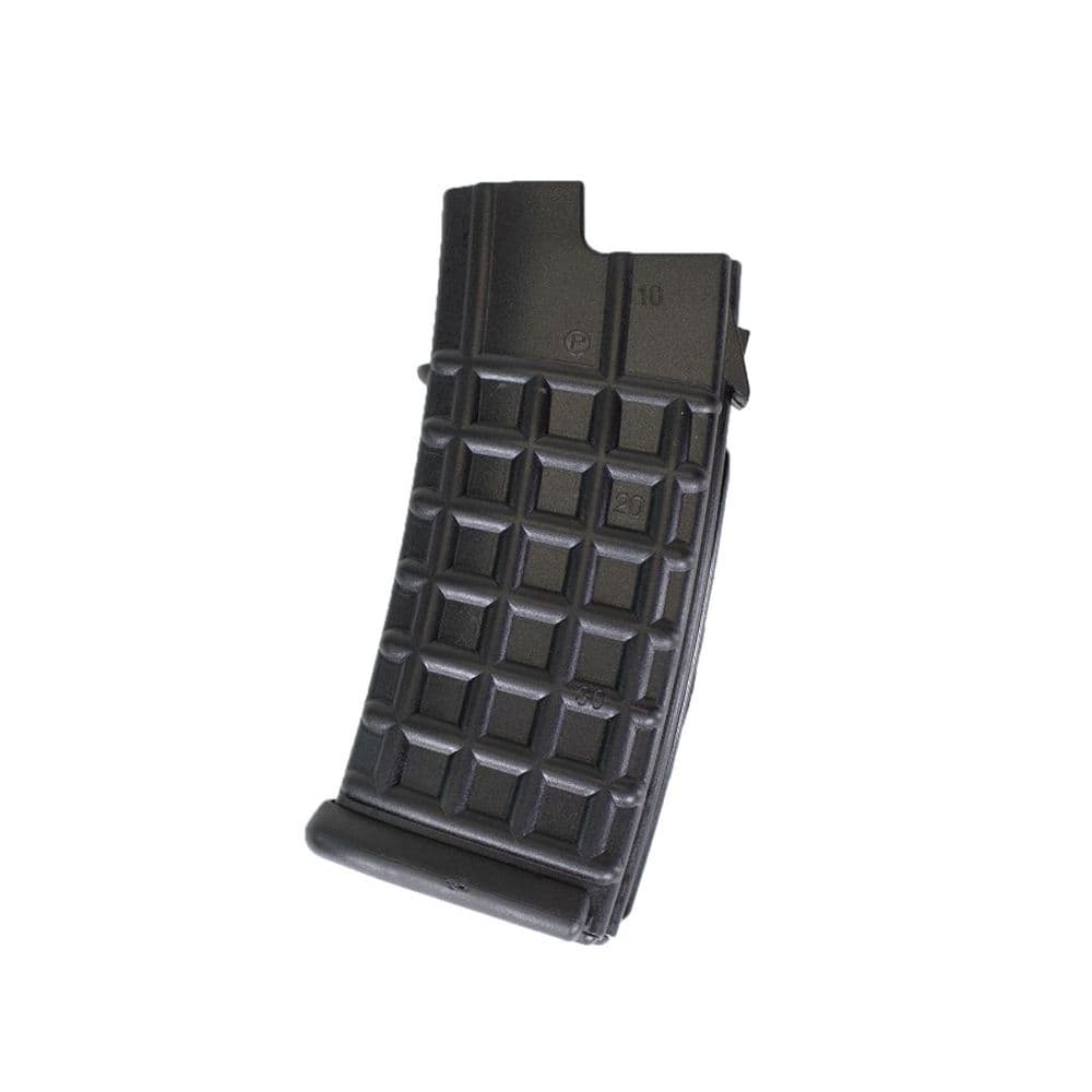 Nuprol Airsoft AUG-Series L-Mag Polymer Hi-Cap Magazine 330RD Black 6mm bbs
