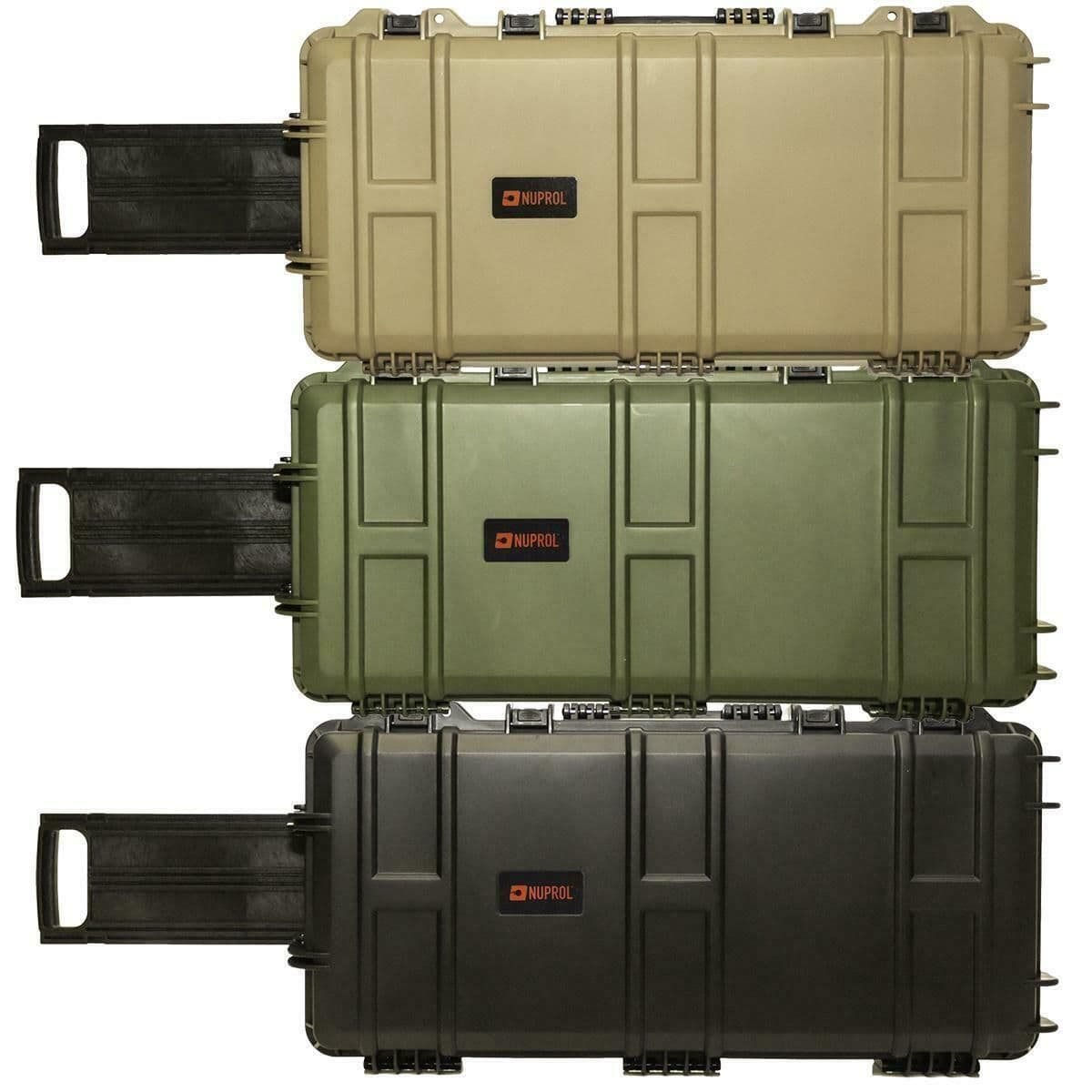 Nuprol Medium SMG Hard Weapon Field Carry Case Wave Foam NHC-07