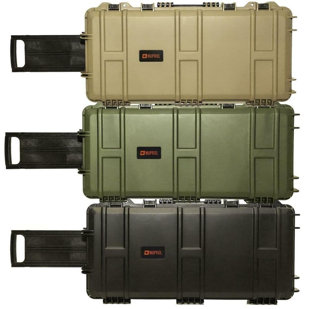 Nuprol Medium SMG Hard Weapon Field Carry Case Wave Foam NHC-07