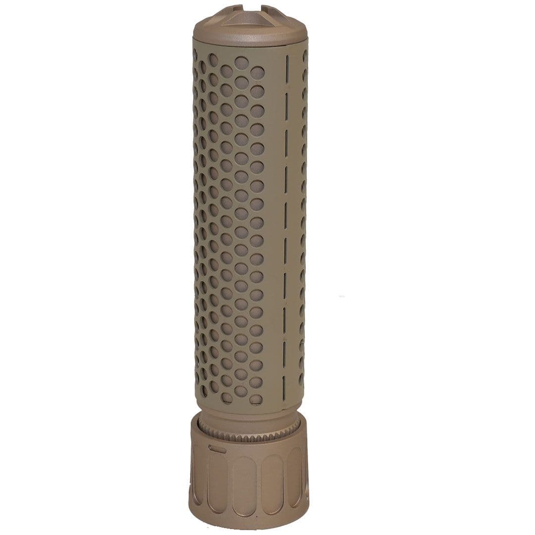 SHS Airsoft KAC Quick Detach Barrel Extension Dark Earth 175mm