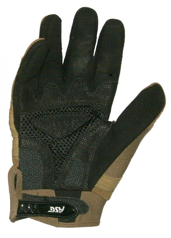 Strike Systems Tactical Combat Gloves Coyote Reinforced