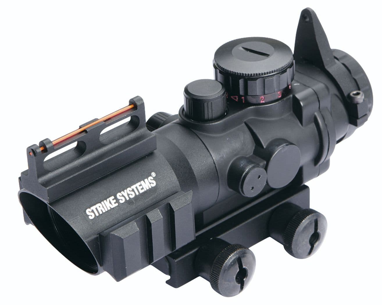 Strike Systems Telescopic Scope 4x32 Sight with Fibre Optic