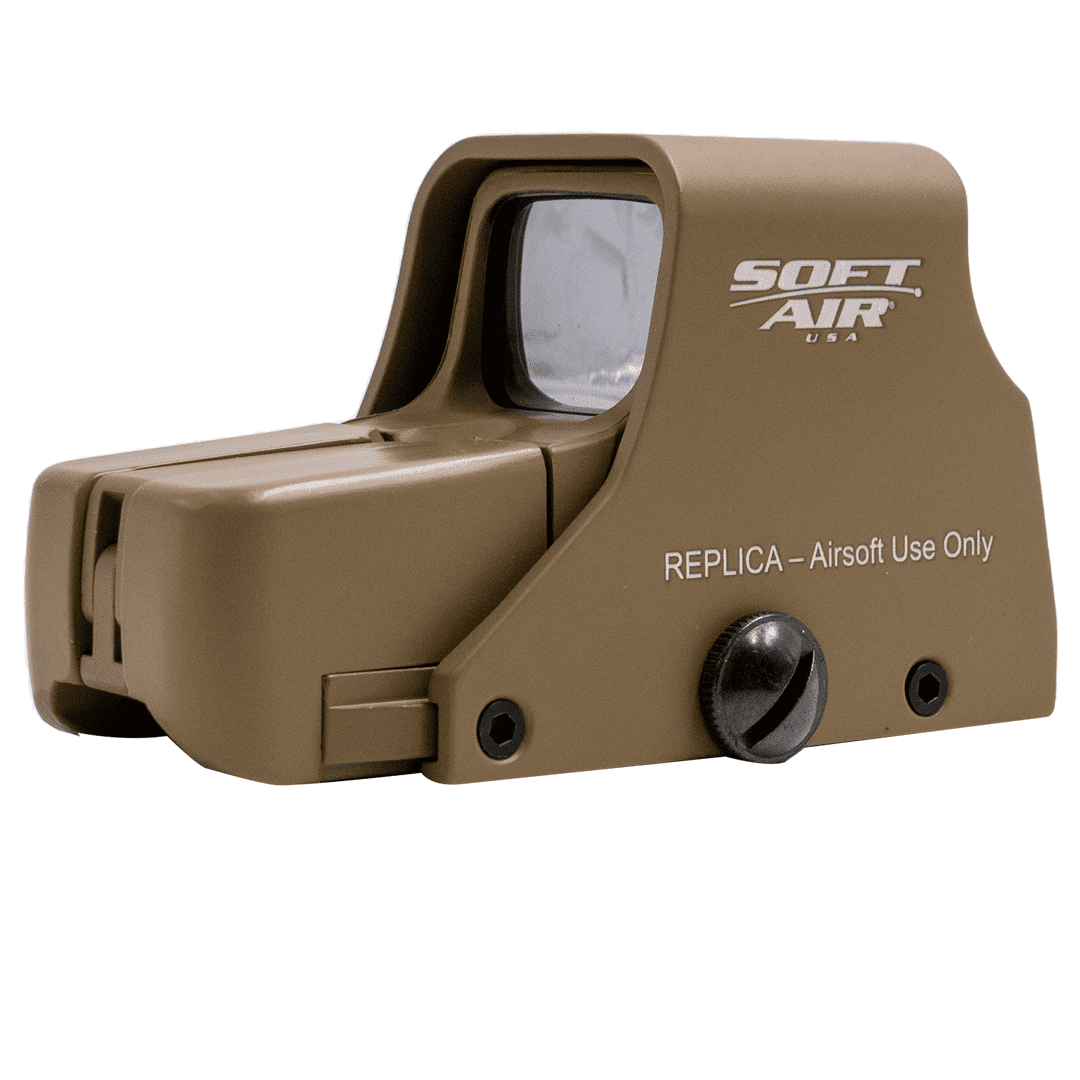 Swiss Arms Airsoft Compact CQB Red Dot Sight Scope Tan
