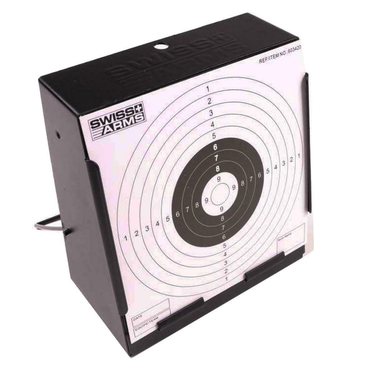 Swiss Arms Metal Target Ideal 6mm 4 5mm 22 Pellets