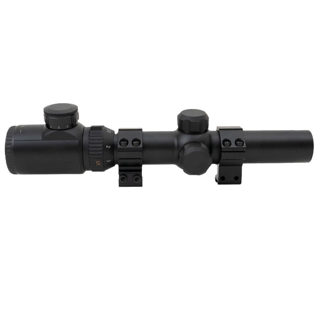 Swiss Arms Telescopic Rifle Scope 1 25-6x26E F82 11mm Weaver Mounts