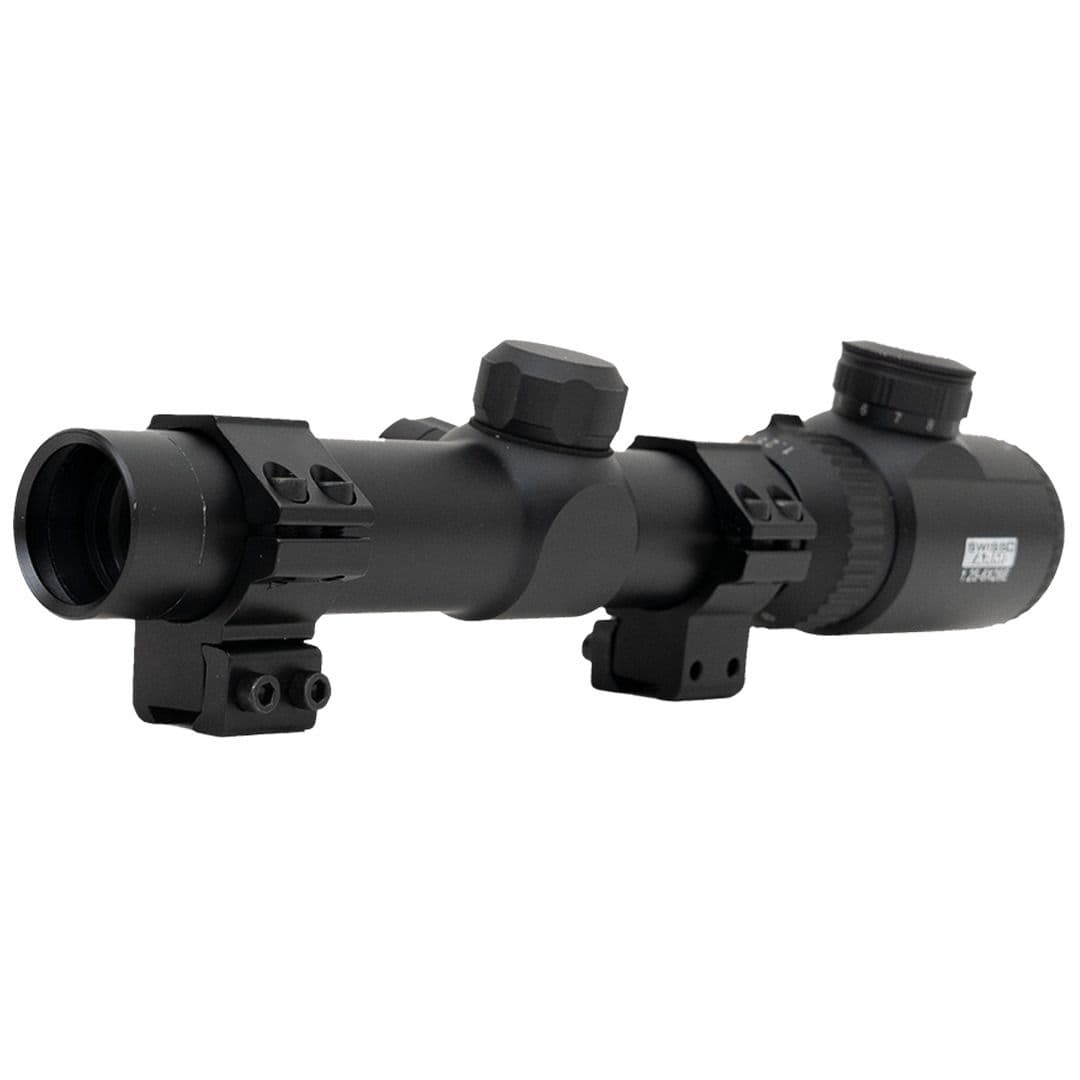 Swiss Arms Telescopic Rifle Scope 1 25-6x26E SK01 F191 11mm Weaver Mounts