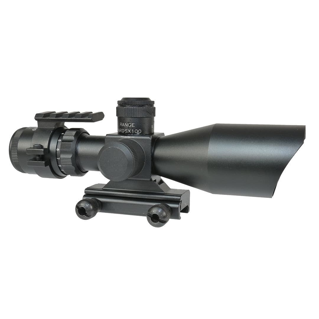Swiss Arms Telescopic Rifle Scope Compact 3-9 X 40 Illuminated