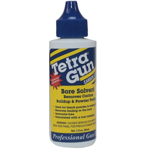 Tetra Carbon Bore Barrel Cleaner Removes Buildup Powder Fouling Rifle ...