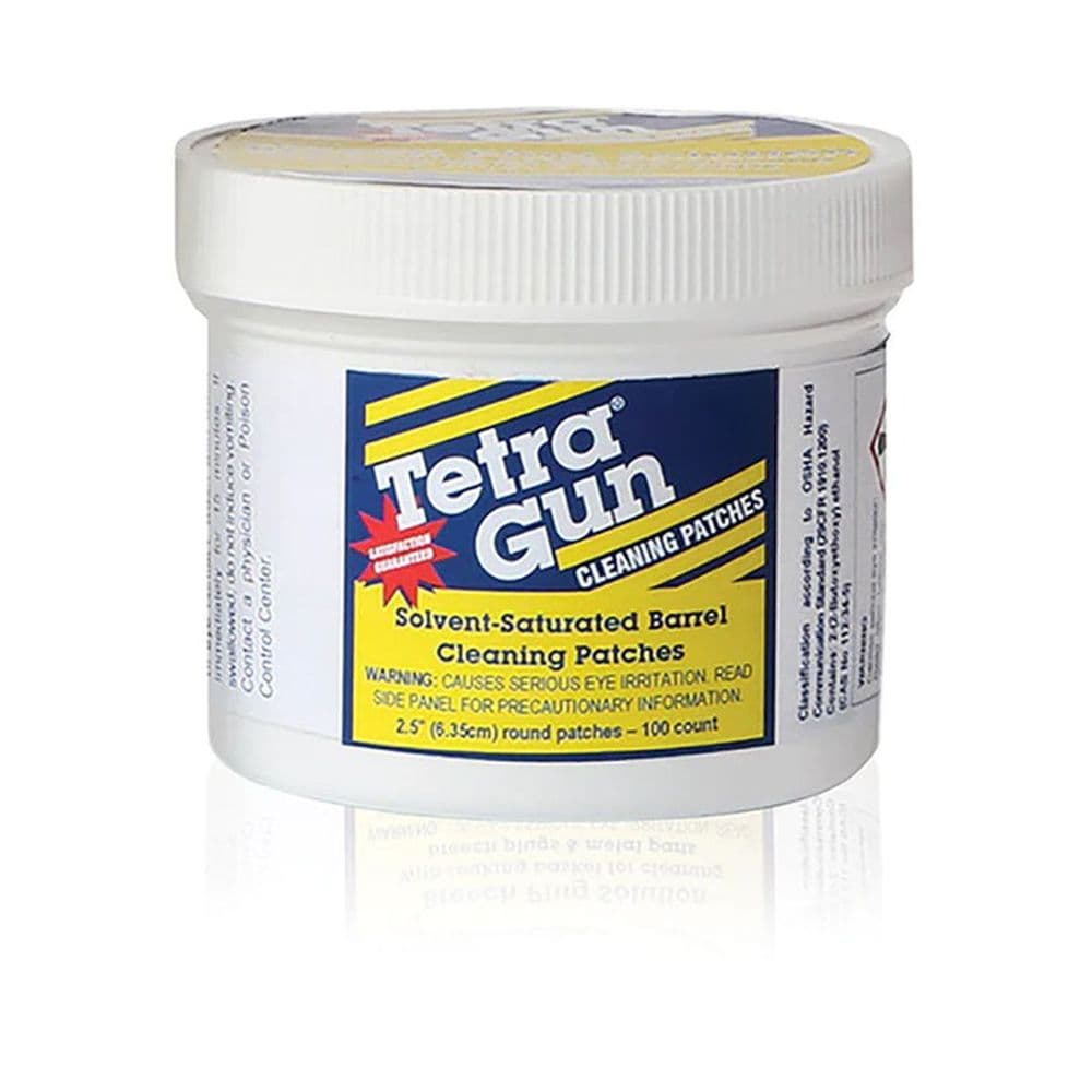 Tetra Gun Carbon Cleaner Pre-Saturated Patches 100 Pack Shotgun Rifle ...