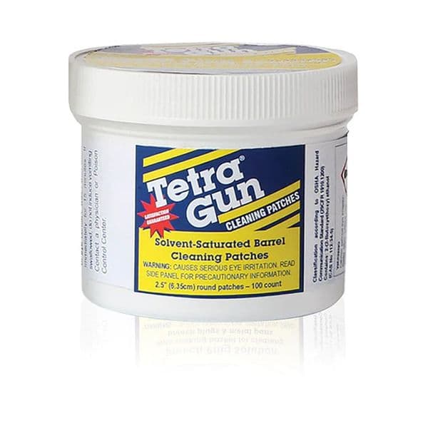 Tetra Gun Carbon Cleaner Pre-Saturated Patches 100 Pack Shotgun Rifle ...