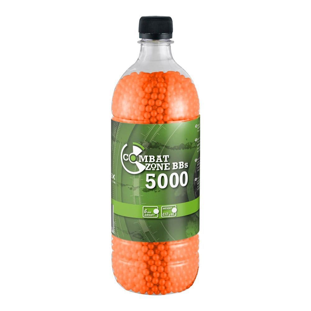 Umarex Combat Zone Springer Airsoft BBs 0 12g Orange 5000 Bottle