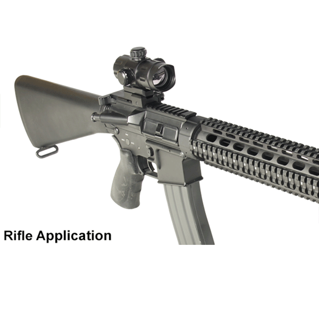 UTG 4 2" ITA Red Green Scope CQB Dot QD Mount Black Shotgun Pistol