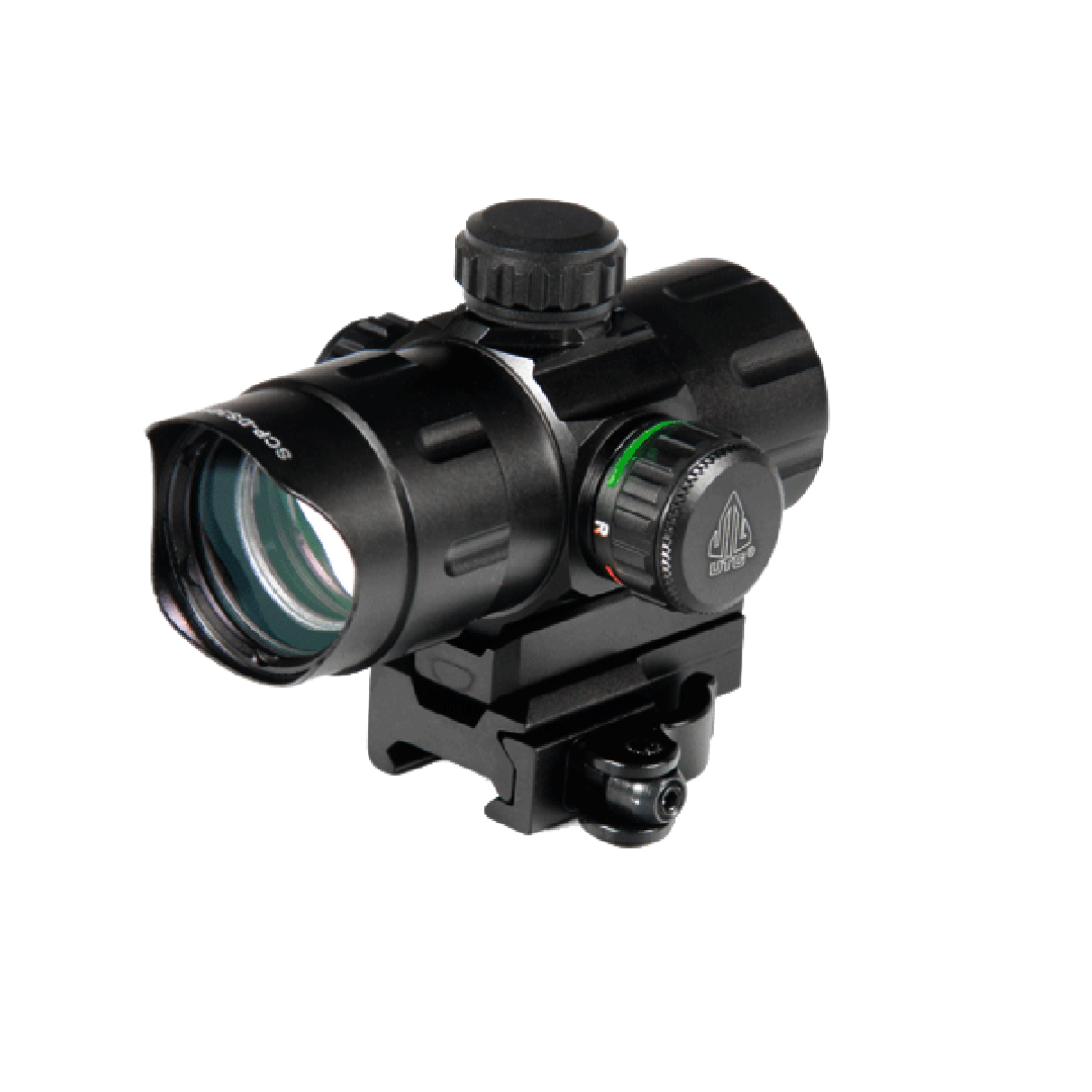UTG 4 2" ITA Red Green Scope CQB Dot QD Mount Black Shotgun Pistol