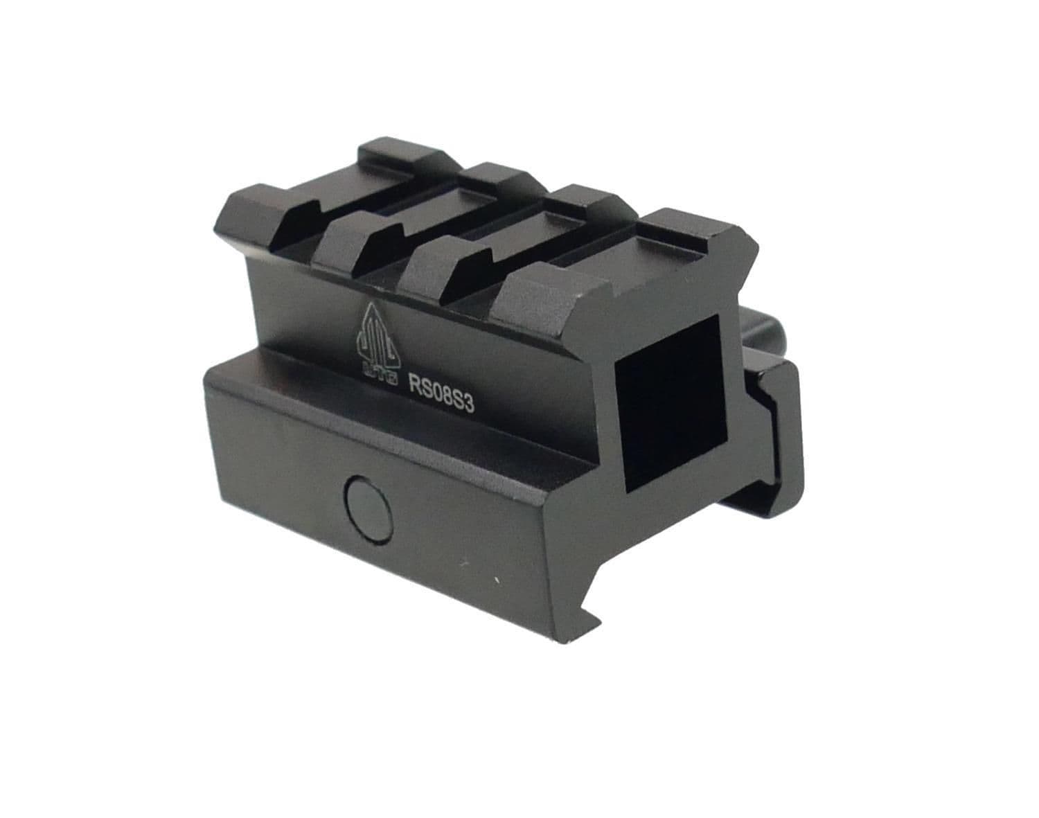 UTG Medium Pro Compact Riser Scope Mount 0 83" High 3 Slots Shoot RS08S3