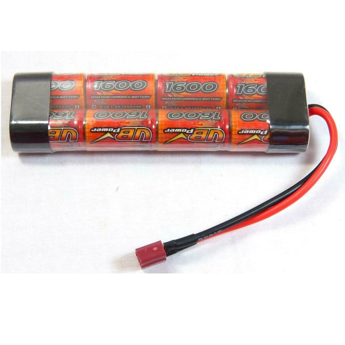 VB Power Standard Block Battery 9 6V 1600 mAh Deans