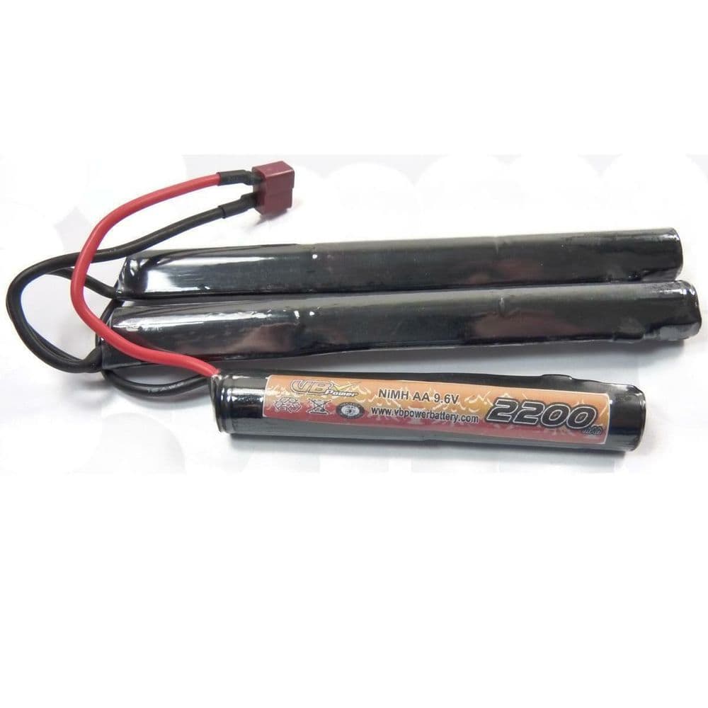VB Power Triple Crane Stock Battery 9 6v 2200 mAh