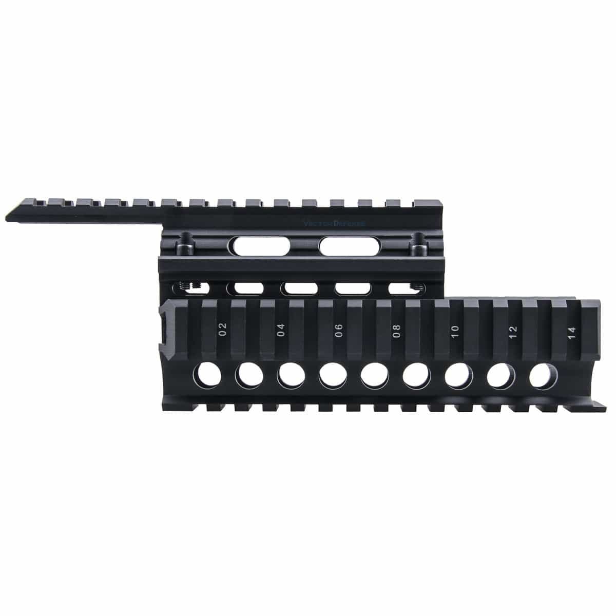 Vector Optics AK Handguard RIS Quad Rail System Black