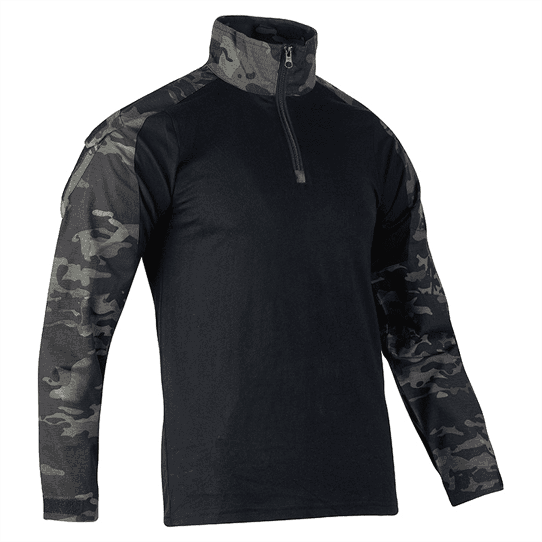 Viper Special Ops Shirt UBACS VCam Black VB Camo Night