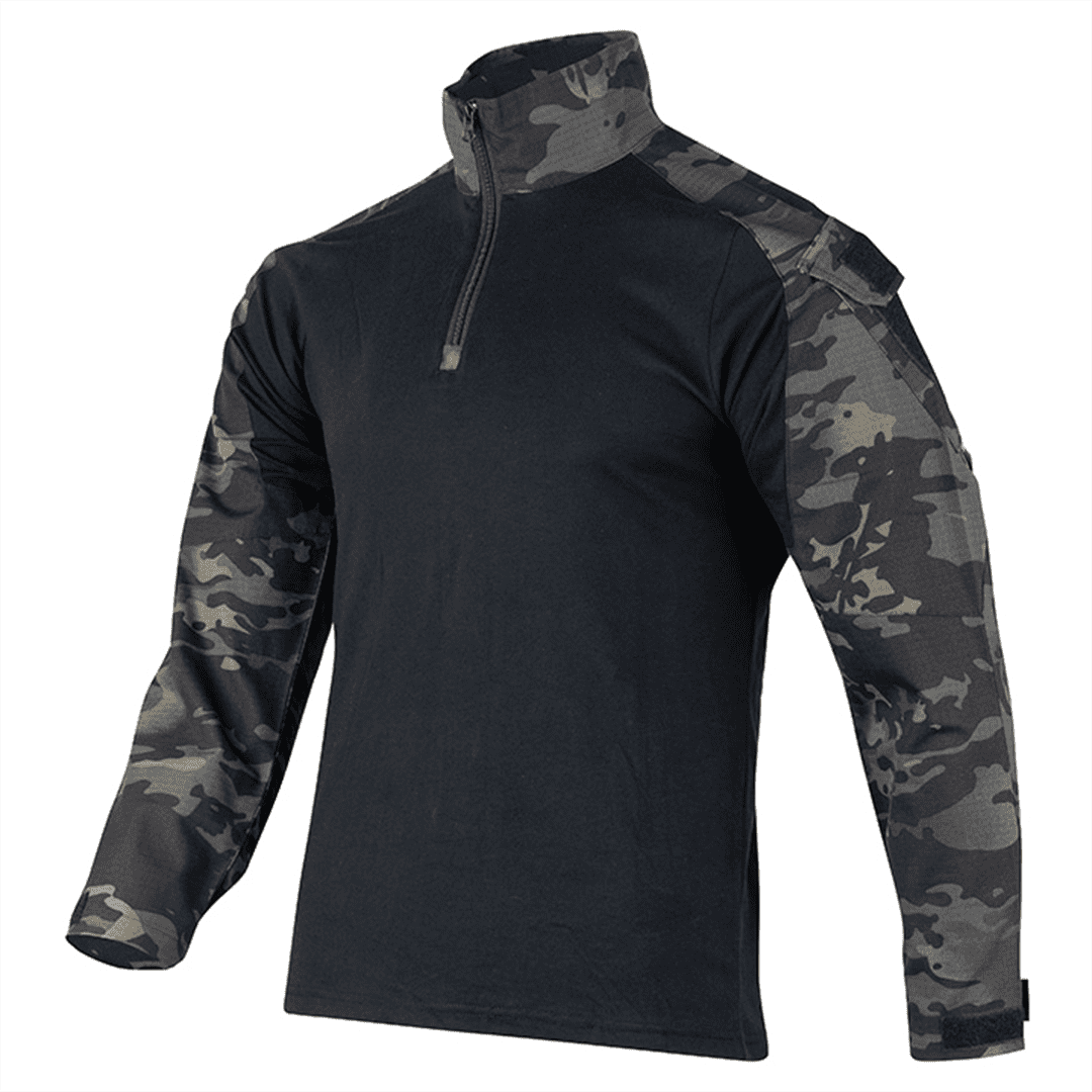 Viper Special Ops Shirt UBACS VCam Black VB Camo Night