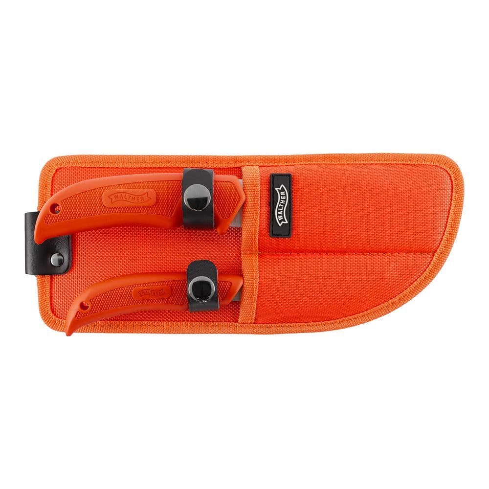 Walther Hunters Game Processing Knife Set 2 Orange