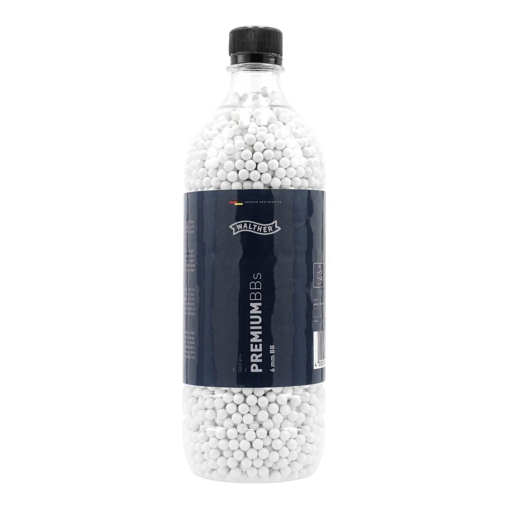 Walther Premium Airsoft BBs 0 20g White 5000 Pellets Ammo 6mm