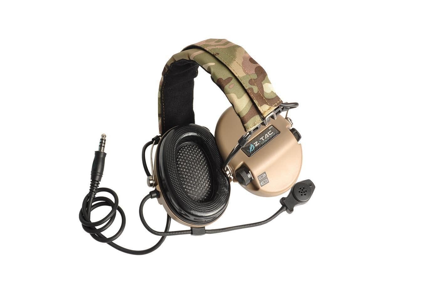 Z-Tactical SRD Sordin Radio Head Set Dark Earth Military Style Z111-DE ...
