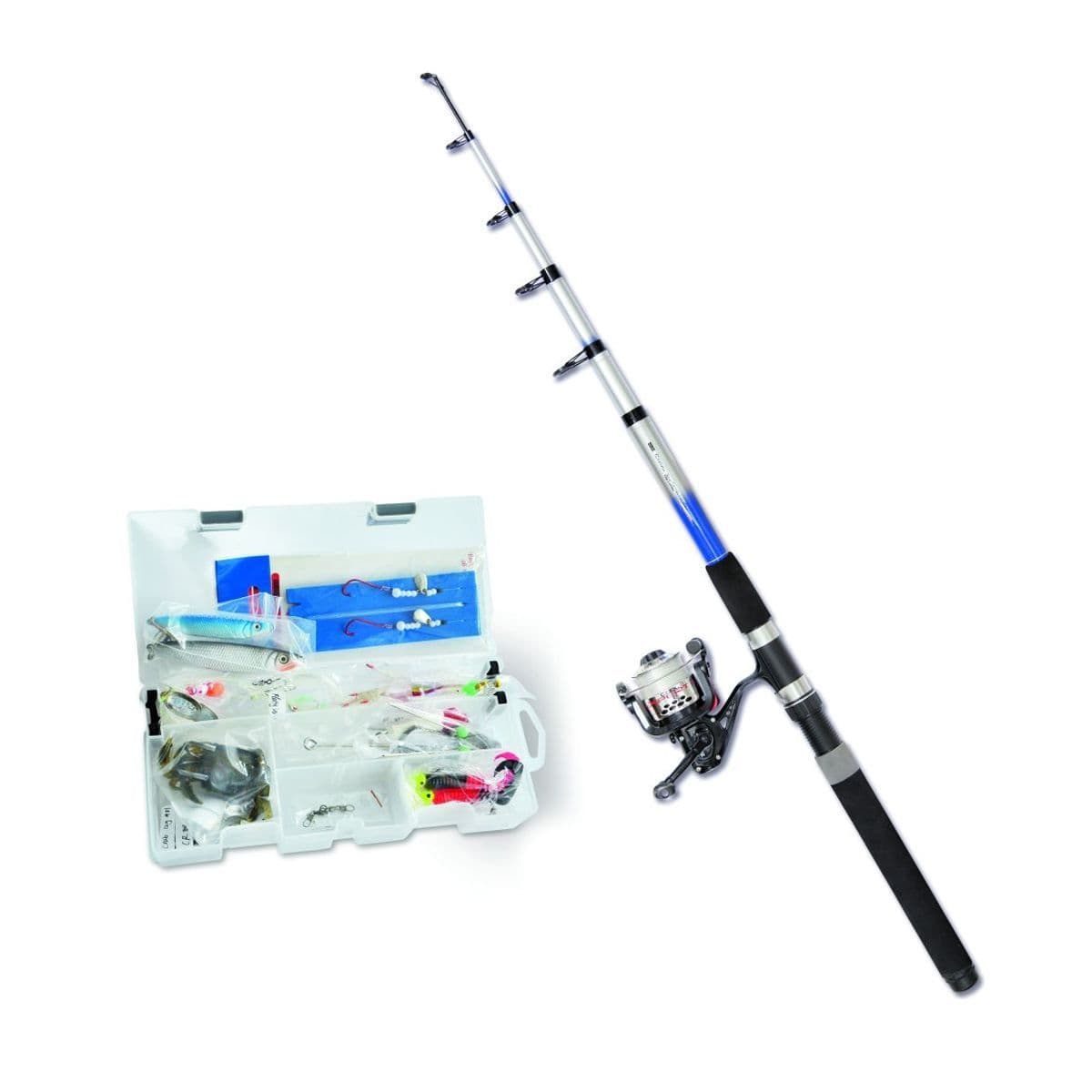 Zebco Sea Fishing Combo Rod Complete Set and Complete Rod