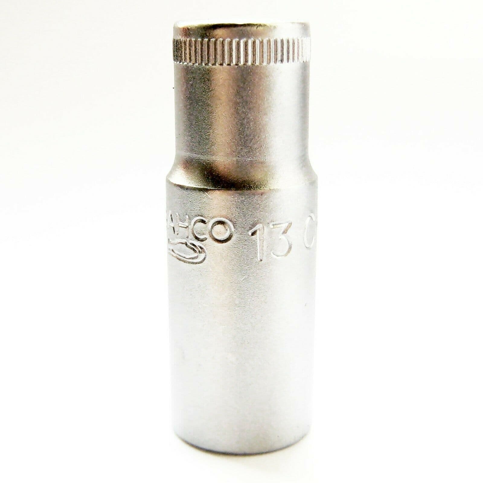 Bahco 13mm Deep Socket 1/4 inch Drive 6 Point Metric