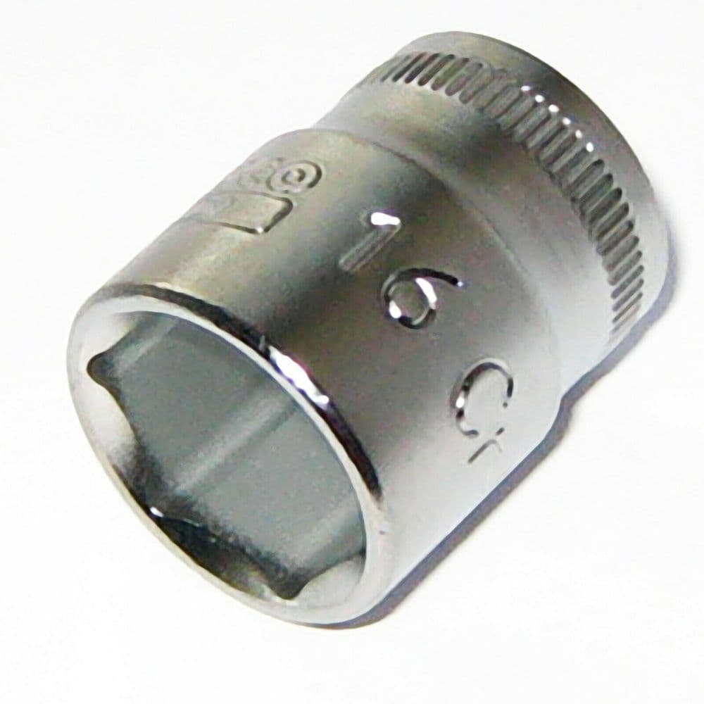 Bahco 16mm Socket 3/8 inch Drive 6 Point Metric SBSF-16